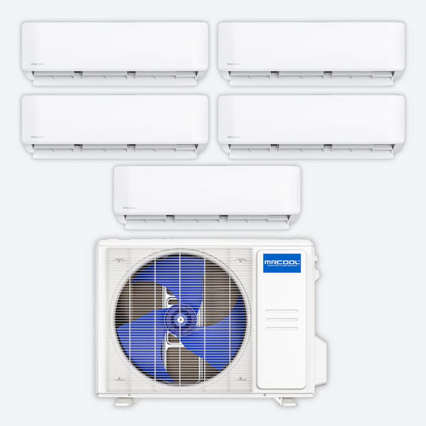 5 Zone Mini Splits — HVAC Kingdom