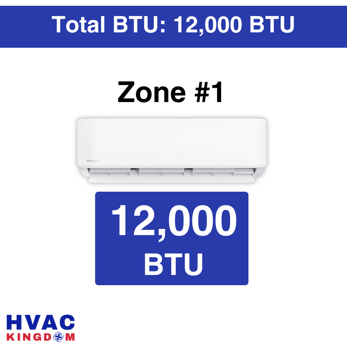 Senville LETO 12K BTU Mini Split Air Conditioner and Heat Pump Complet ...